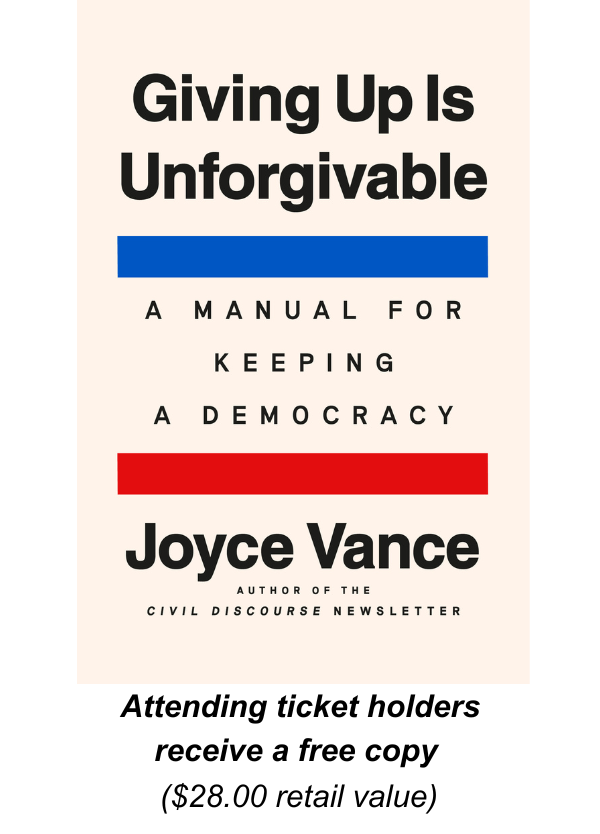 Joyce Vance | The Progressive Forum